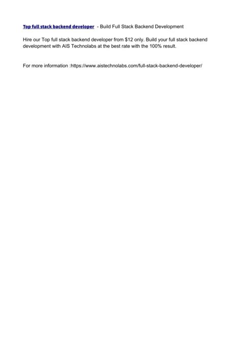 Ppt Backend Development Technologies Powerpoint Presentation Free