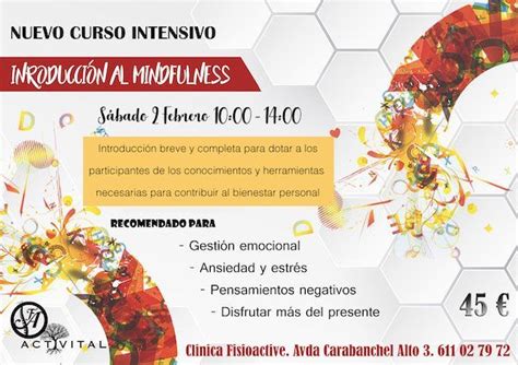 Curso Mindfulness Madrid Introducción al Mindfulness