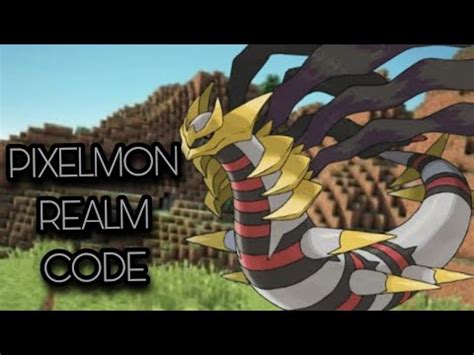 BEST PIXELMON REALM CODE FOR BEDROCK EDITION YouTube