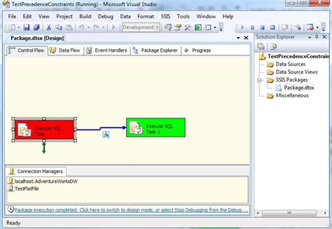 constraint or expression option in ssis precedence 2008 r2 msbi guide