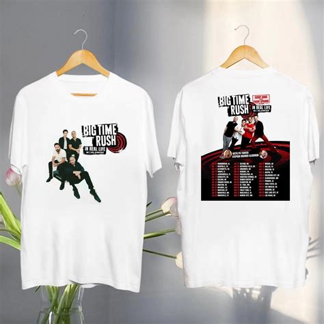 2025 Big Time Rush In Real Life Worldwide Tour Shirt Big Time Rush