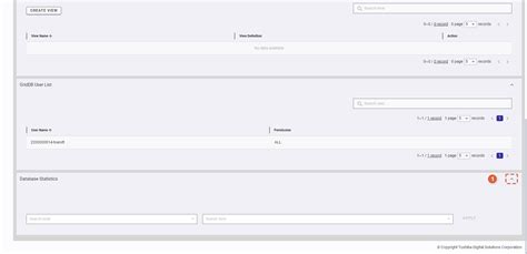 Management Gui Reference For Griddb Cloud For Free Plan