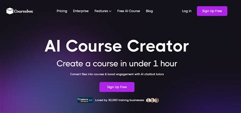 10 个最佳 Ai 课程生成器工具 Coursebox Ai