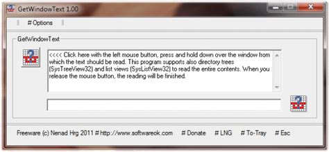 GetWindowText Copy Error Messages From Error Boxes Windows Explorer
