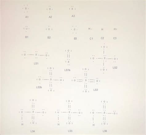 Solved In Building The Lewis Structure Of Hso4 What Are