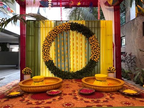 Haldi Backdrop Haldi Ceremony Decorations Wedding Background