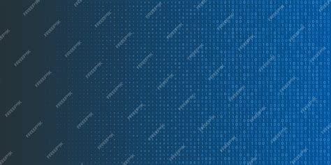 Premium Vector Binary Code Halftone Background Zero And One Abstract