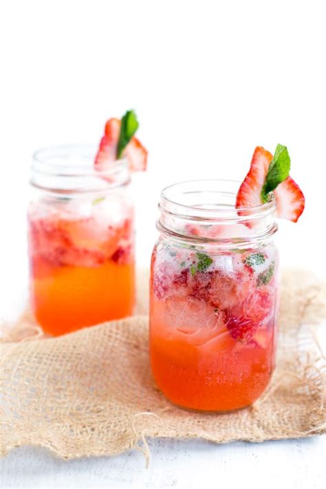 Strawberry Shrub Cocktail Deliciously Declassified