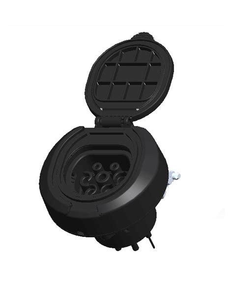 Bss Cs01 Type 2 Charging Socket For Ev Charger Manufacturers