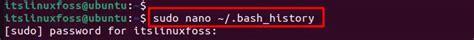 How To Clear Bash History In Linux Its Linux FOSS