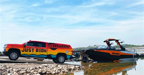 Chevy Is The Official Vehicle Brand Of Malibu Boats