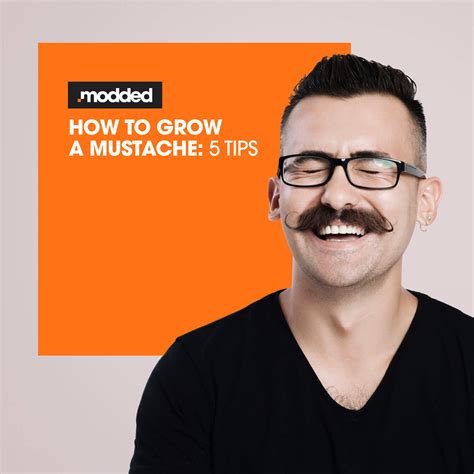 How To Grow A Mustache Tips Modded