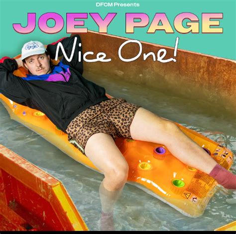 Ncf Comedy Presents Joey Page Nice One Leftlion Nottingham Culture