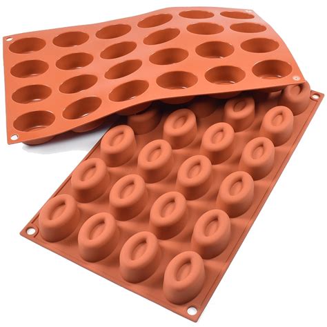 Silicone Mold Oval Savarin Mini Sm Sf083
