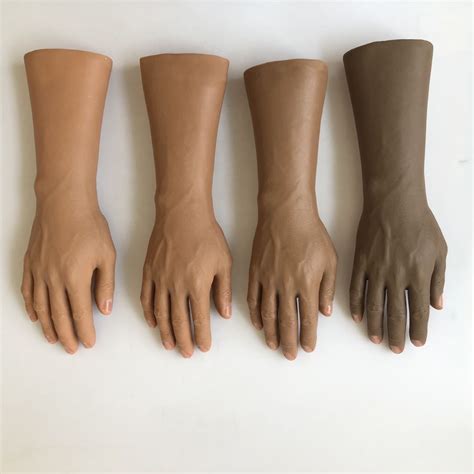 China Medical Grade Rubber Beauty Prosthetic Silicone Hand Cosmetic