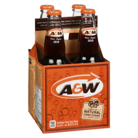 Aandw Root Beer Glass Bottles