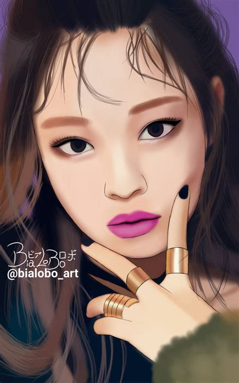 Jennie Blackpink Fanart Bybialobo By Bialobo On Deviantart