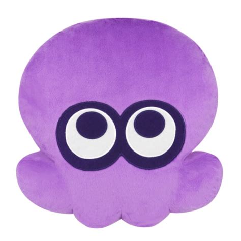 Octopus Purple Plush Cushion Splatoon 3 Authentic Japanese Splatoon Plush Worldwide