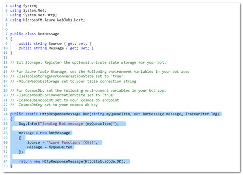 Bot Convert C Azure Function Powershell Rpowershell