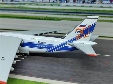 1 400 Volga Dnepr Antonov AN 124 RA 82042 Interactive Hobbies Toys