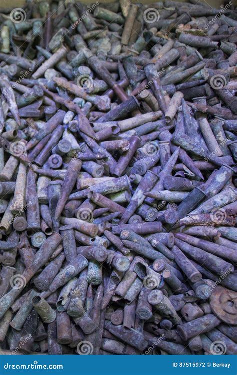 Old Rusty Bullet Ammunition Stock Photo Image Of Dangerous Retro