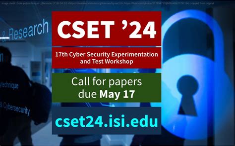 Cyber Security Experimentation And Test Workshop Cset On Linkedin