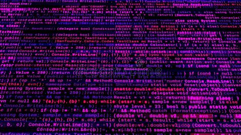 Horizontal Lines With Automatically Written Computer Code By The