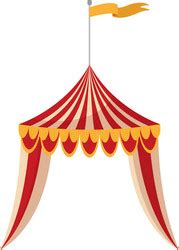 Circus Tent Royalty Free Vector Image VectorStock