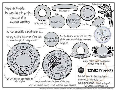 Thanksgiving No 1 — Design And Make Cnc Projects