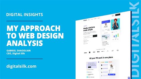 My Approach To Web Design Analysis Youtube