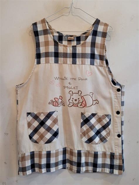 디즈니 푸우 캐릭터 성인앞치마 수입정품 헬로마켓