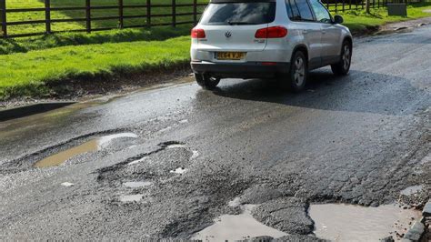Potholes AA Advises Drivers To Avoid Puddles To Limit Vehicle Damage