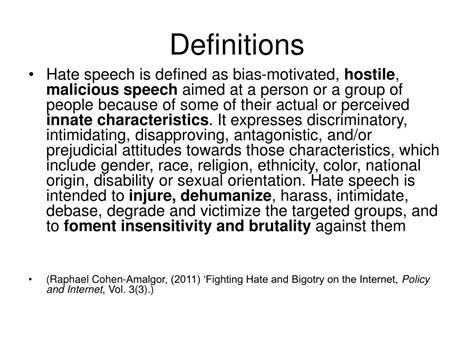 Ppt Hate Speech Powerpoint Presentation Free Download Id4775494