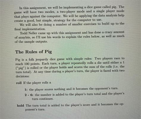 Solved In This Assignment We Will Be Implementing A Dice