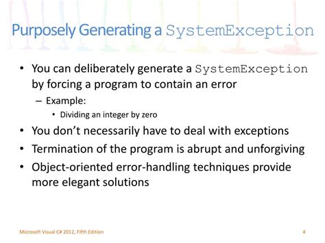 Ppt Chapter 11 Exception Handling Powerpoint Presentation Free