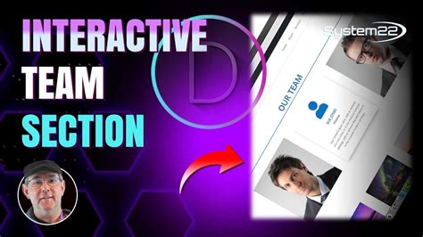 divi theme interactive team section youtube