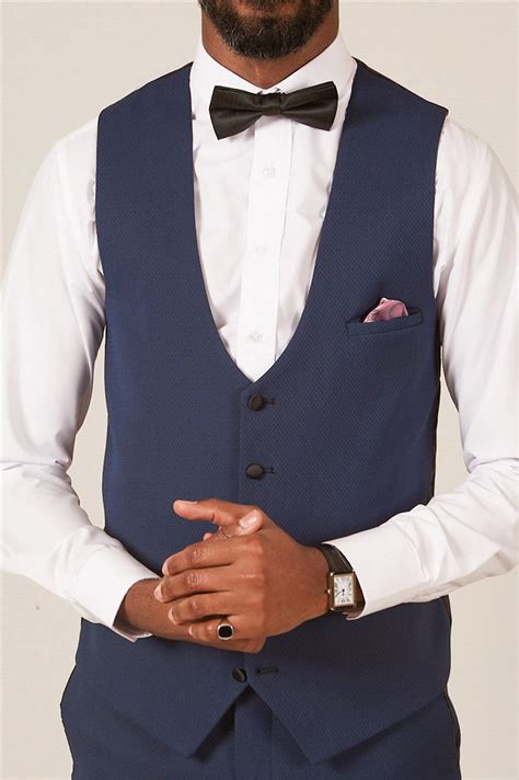 Marc Darcy Slim Fit Dalton Blue Tuxedo Jacket Suit Direct