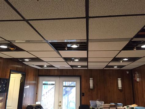 How To Cut Drop Ceiling Panels For Recessed Lighting Americanwarmoms Org