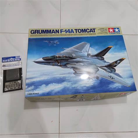 Tamiya Grumman F 14A Tomcat W Detail Up Parts Hobbies Toys Toys