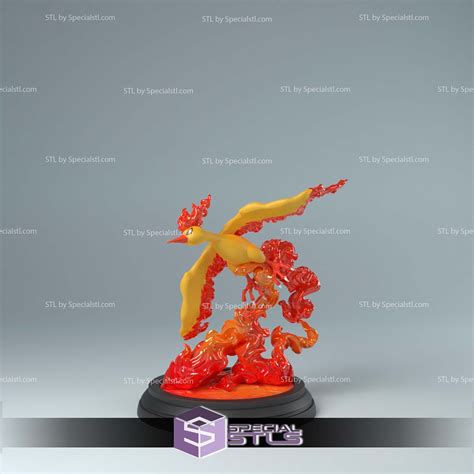 Legendary Birds Moltres Pokemon D Printing Models Specialstl