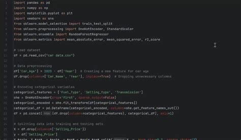 Datascience Machinelearning Internship Python Ai Codealpha Sathvika Gudipati