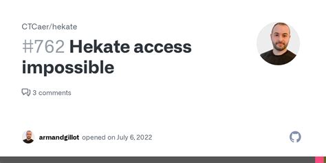 Hekate Access Impossible Issue Ctcaer Hekate Github