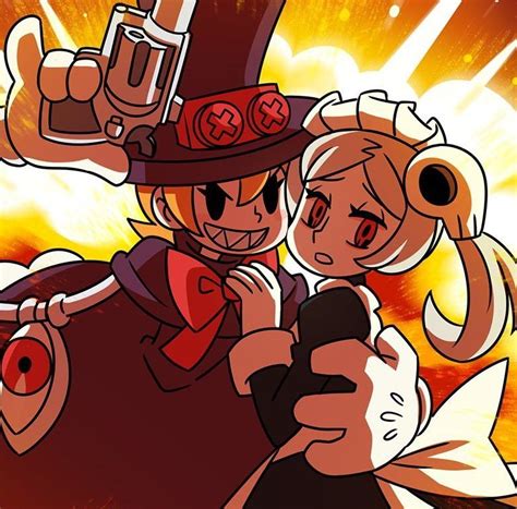 Skullgirls Peacock And Marie Dibujos Bonitos Dibujos Manualidades