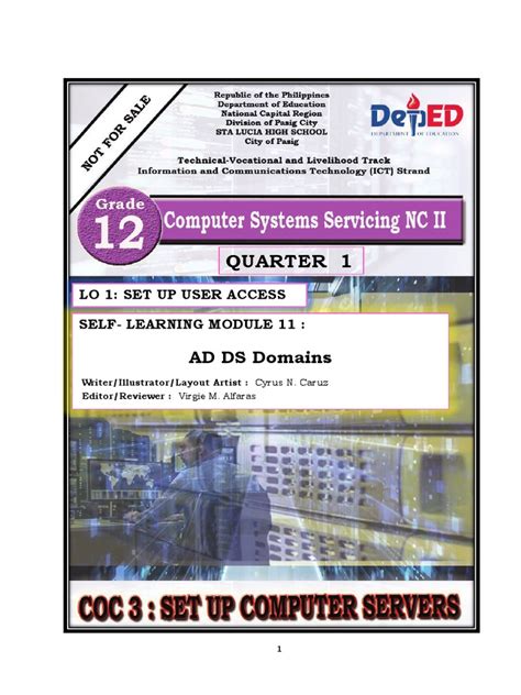 tvl css 12 q1 m11 pdf active directory computer science