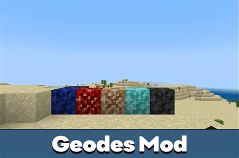 Download Geodes Mod For Minecraft PE Geodes Mod For MCPE