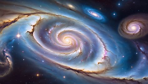 Vibrant Spiral Galaxies In Deep Space Free Download Ai Scribbles