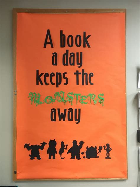 Library Bulletin Board Library Display A Book A Day Keeps The