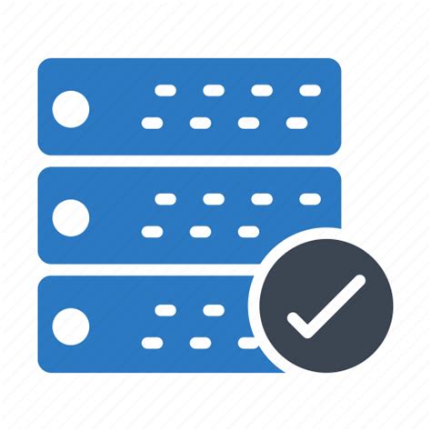 Check Database Hosting Server Storage Icon Download On Iconfinder
