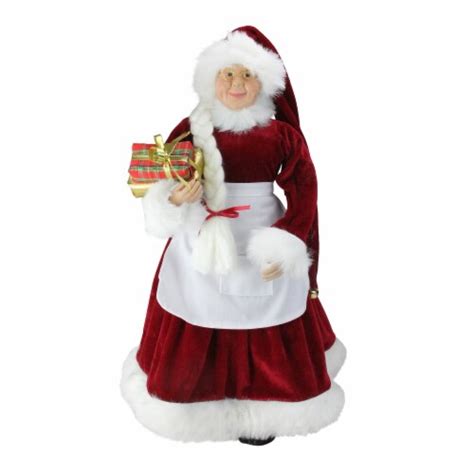 Northlight 24 Traditional Mrs Claus With Braided Hair And Ts