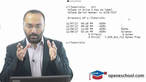 Windows Command Line Tutorials Tutorial 5 Cd And Dir Commands Youtube